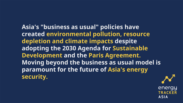 Energy Transition in Asia: Balancing Two Sides