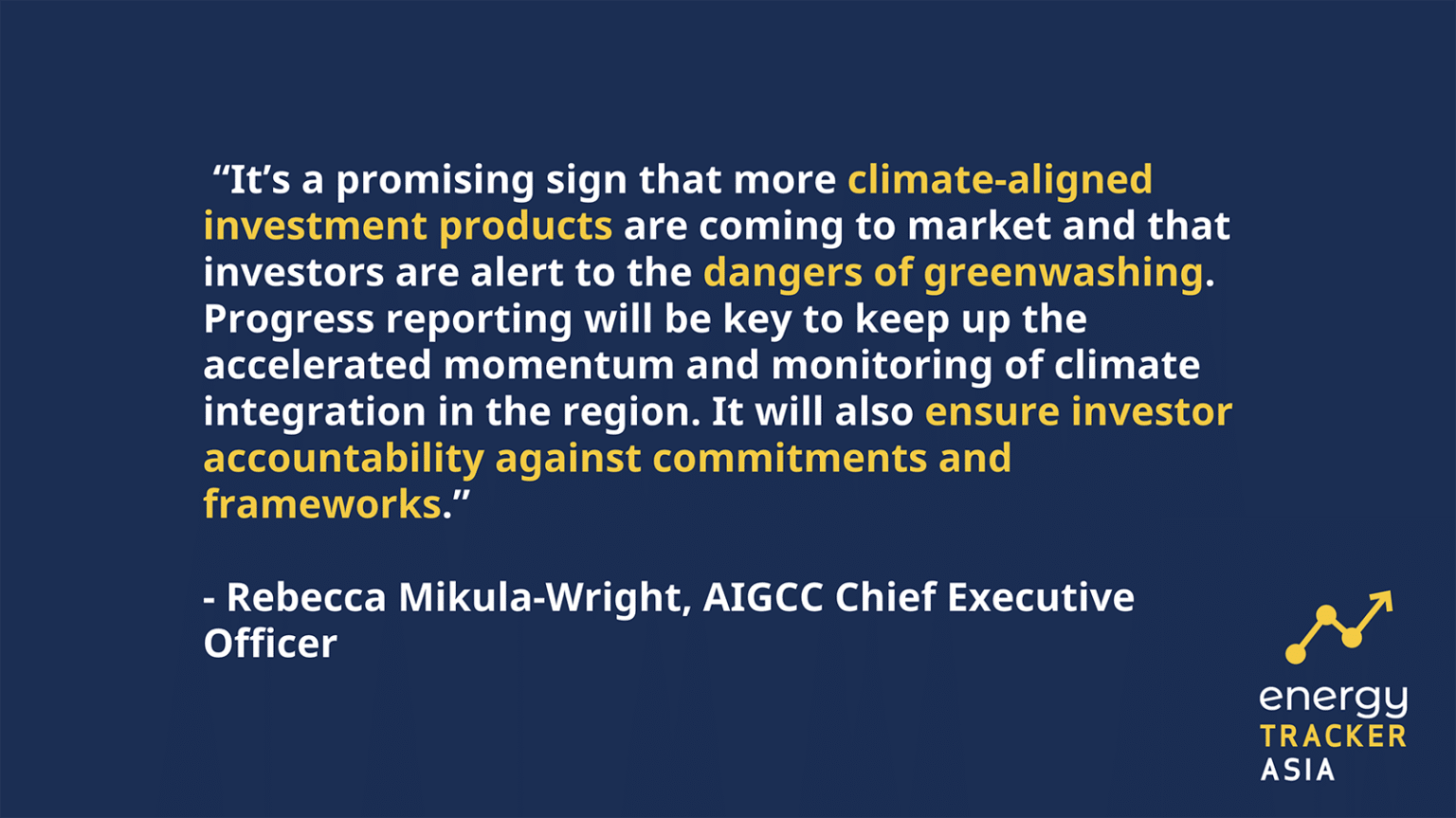 Net-Zero Investments in Asia - What the Latest AIGCC Report Tells Us