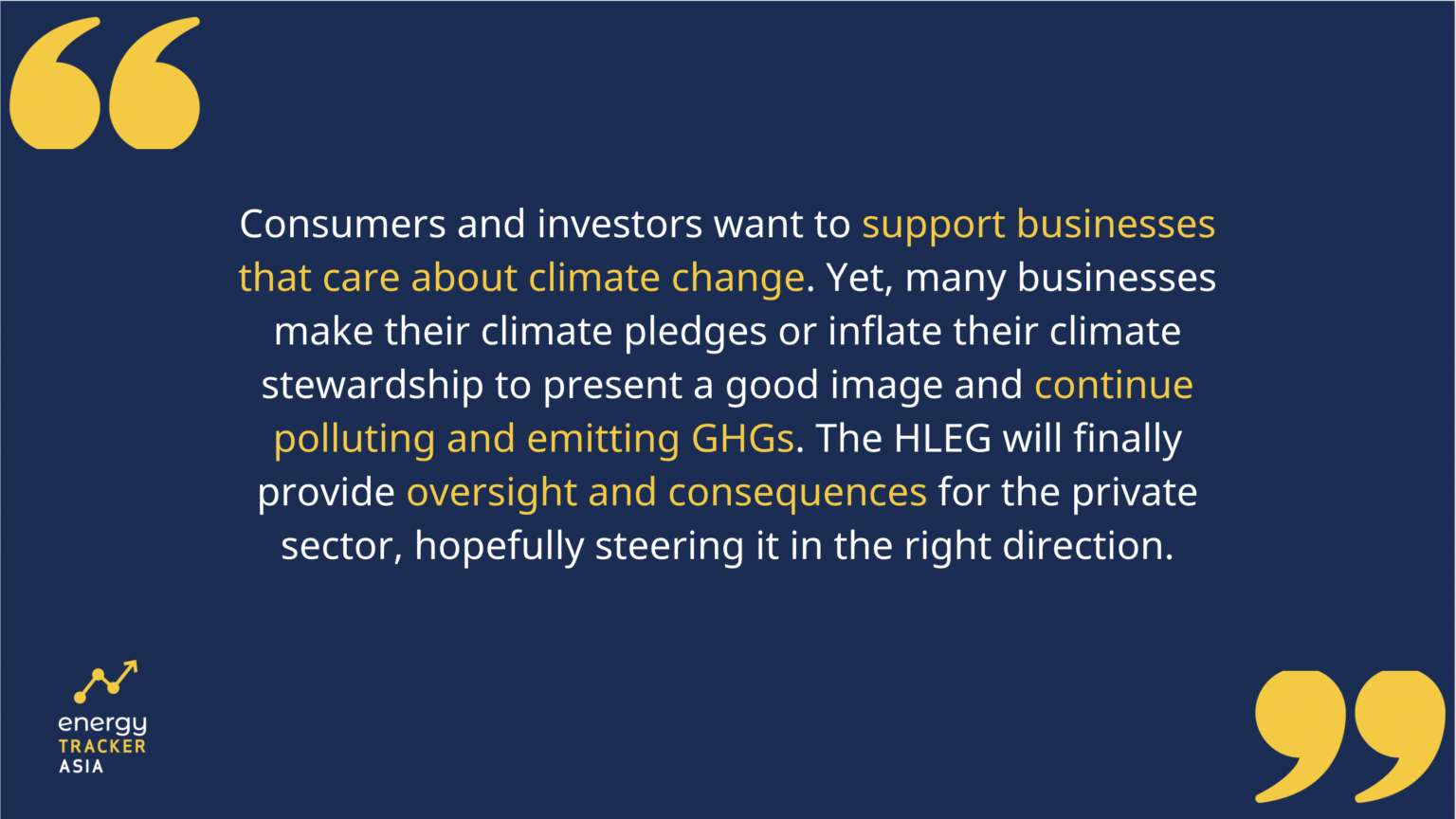 HLEG: The New UN Net-Zero Group Creating Standards